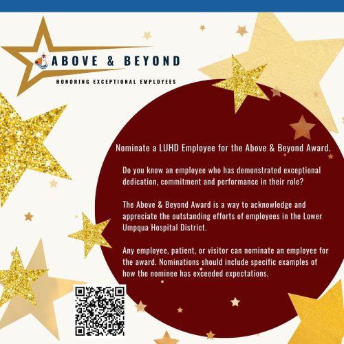 Above and Beyond Award • Lower Umpqua Hospital