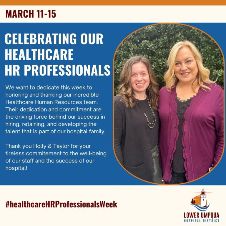 Healthcare HR Professionals Week • Lower Umpqua Hospital